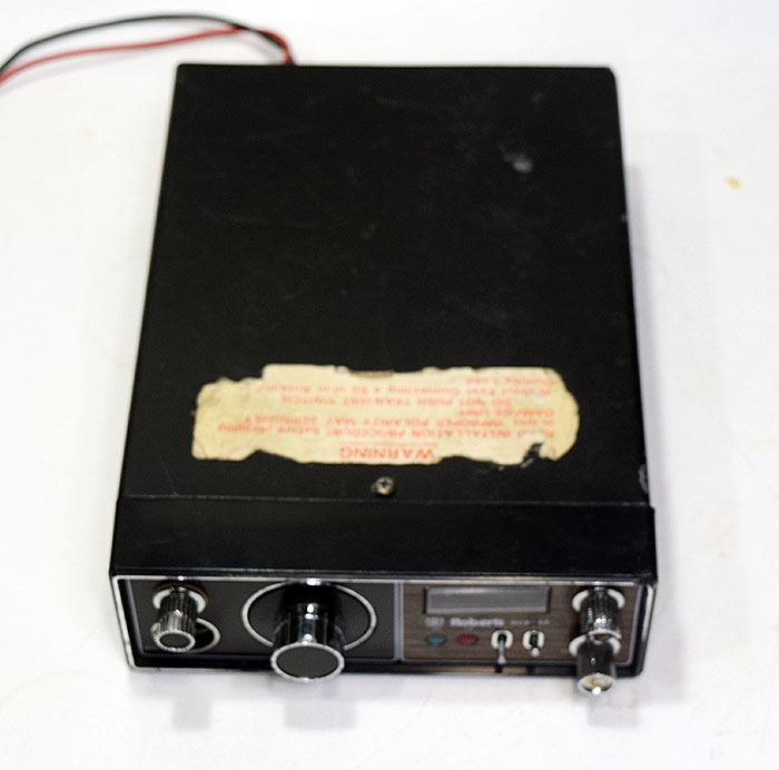 【目立った傷や汚れなし】☆☆☆ 友人断捨離 Roberts RCB-55 23ch CB無線機（通電確認のみジャンク） ☆☆☆の落札情報詳細 ...