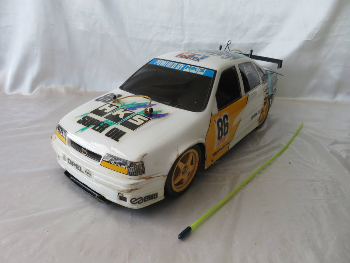 【傷や汚れあり】D.【TAMIYA】HKS OPEL VECTRA オペル ベクトラ JTCC 1/10電動RCラジコンカー 中古品 ジャンク品の落札情報詳細 - ヤフオク落札価格検索 オークフリー