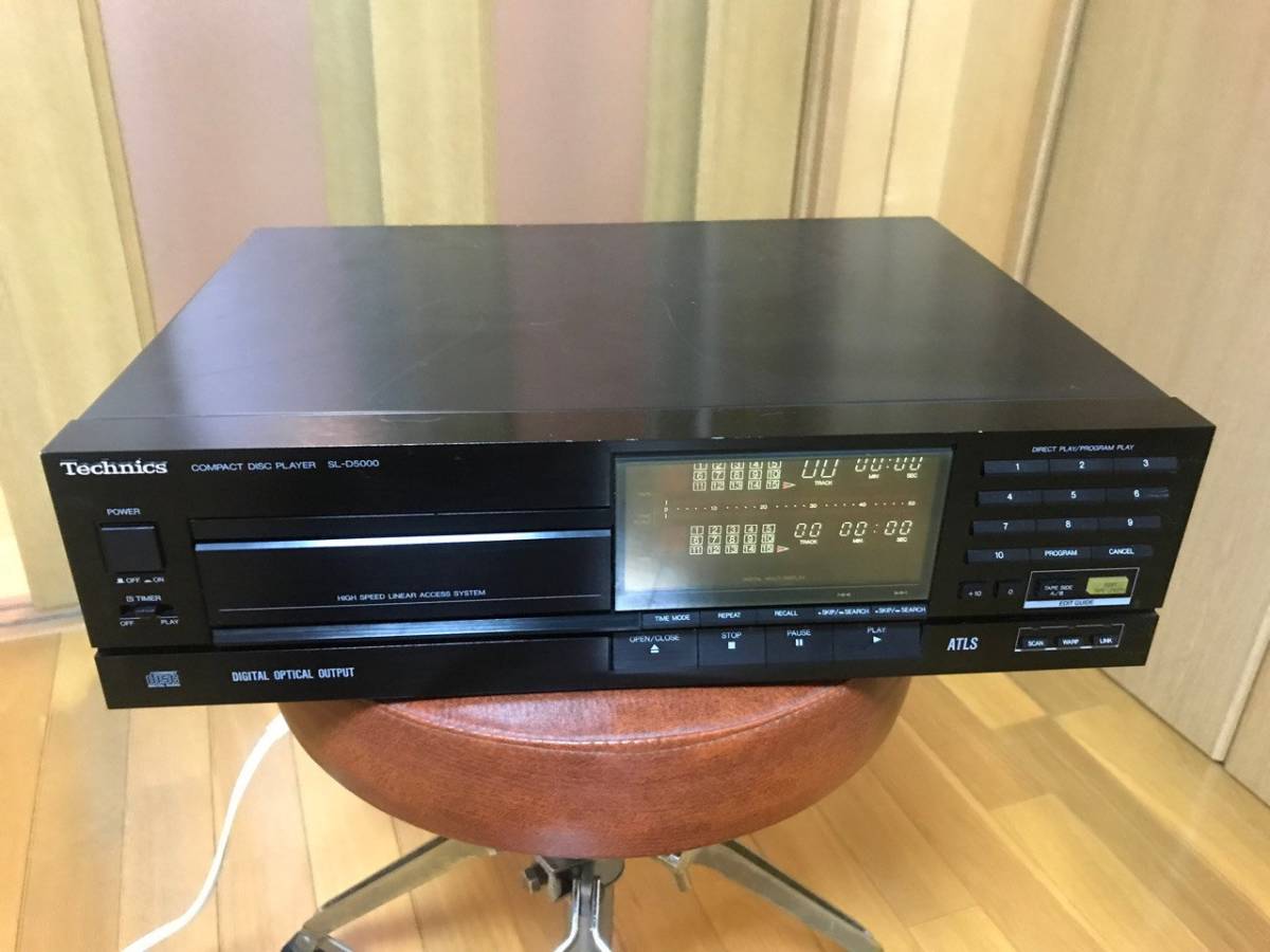 【傷や汚れあり】Technics CDプレーヤー SL-D5000 中古動作品の落札情報詳細 - Yahoo!オークション落札価格検索 オークフリー