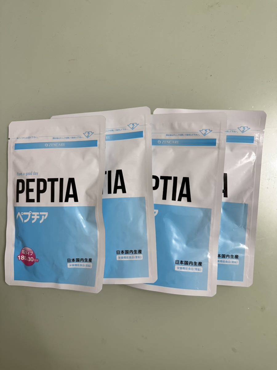 【未使用】ペプチア PEPTIA 180粒 30日分 新品未開封 賞味期限2024.11 届きたて 即決あり 送料無料の落札情報詳細 ...
