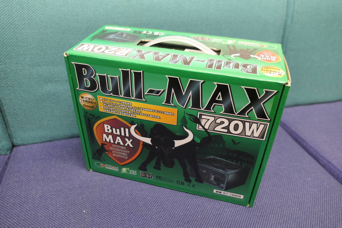 【目立った傷や汚れなし】BULL-MAX 720W ATX電源 KT-720RS KEIAN ② 中古品の落札情報詳細 - ヤフオク落札価格 ...