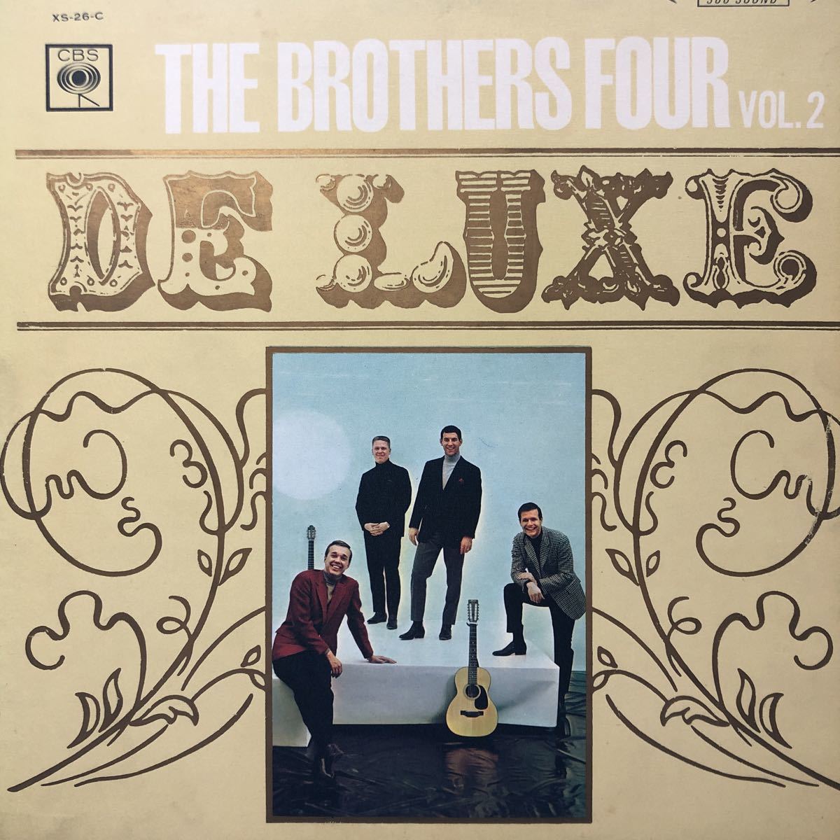 【やや傷や汚れあり】Q LP ブラザース・フォア The Brothers Four Deluxe Vol.2 見開きジャケライナー レコード ...