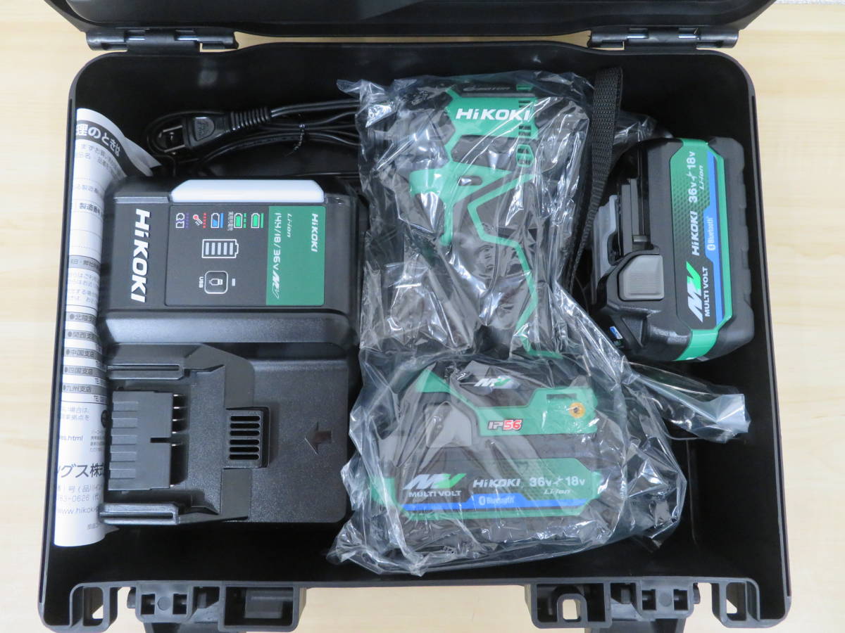 【未使用】①未使用 HiKOKI WH36DC 36V (2XPSZ) インパクトドライバー マルチボルト Bluetooth 激安1円スタートの落札情報詳細 - ヤフオク落札価格検索 オークフリー