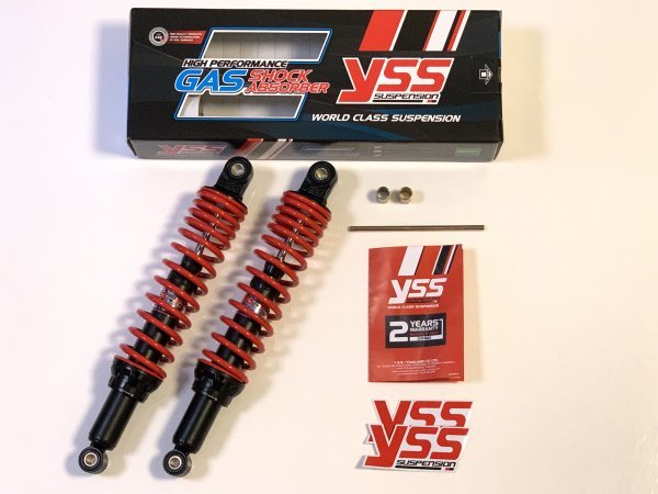 【未使用】YSS（ワイエスエス）1 リアサスペンション RB220-350P-01-85 DTG リアショック モンキー・ゴリラ カブ 等 汎用 350mmの落札情報詳細 - Yahoo ...