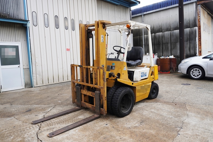 【やや傷や汚れあり】愛知発！TCM 2.0t ディーゼル フォークリフト ダブルタイヤ 即戦力になるかと思いますの落札情報詳細 - Yahoo ...