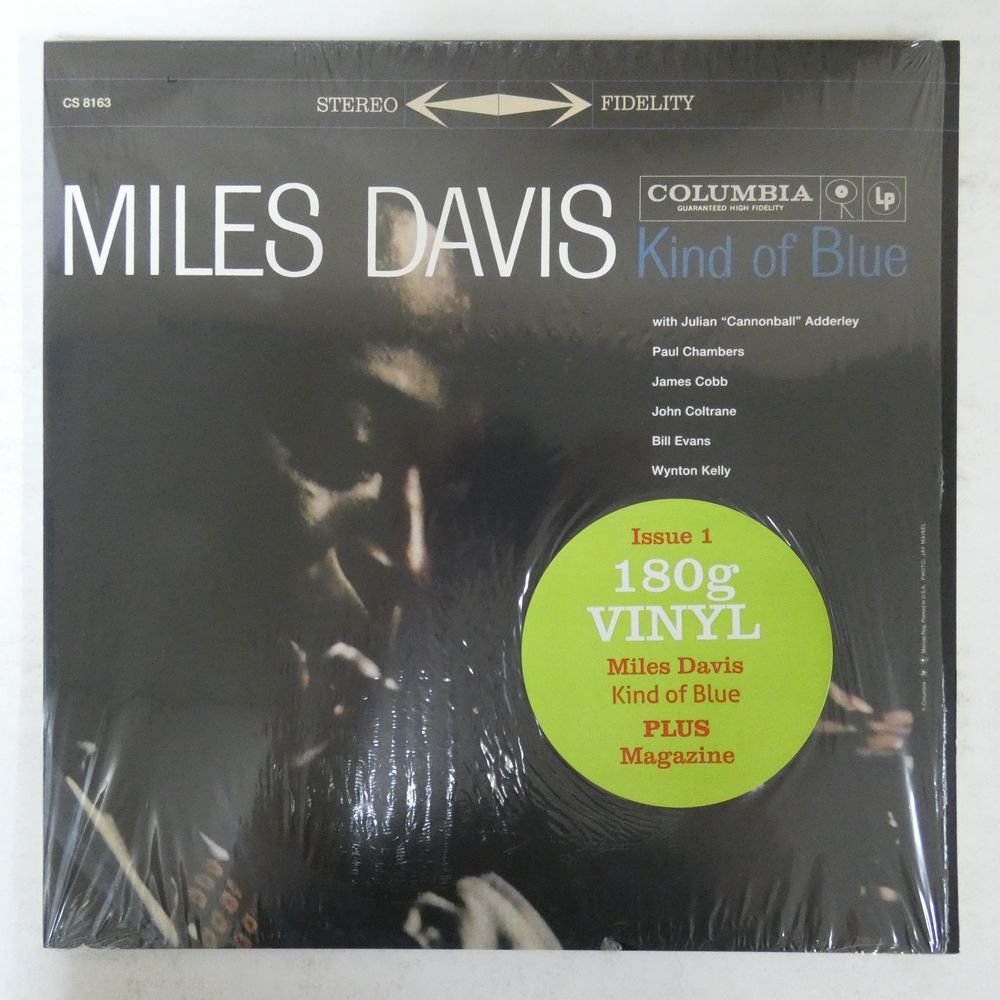 【やや傷や汚れあり】46035624;【Europe盤/高音質180g重量盤/シュリンク】Miles Davis / Kind Of Blueの落札情報詳細 - ヤフオク落札価格検索 オークフリー