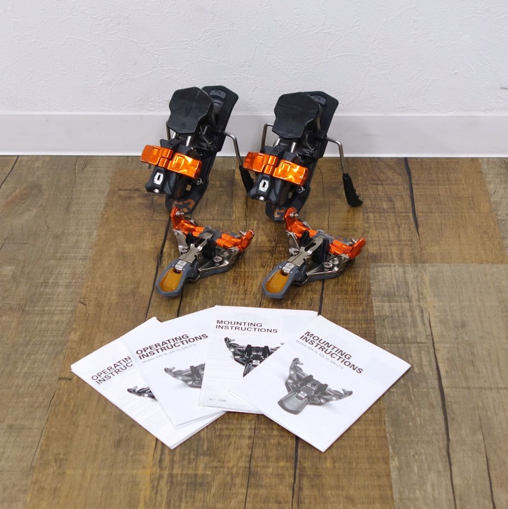 【目立った傷や汚れなし】ジースリー G3 ION10 アイオン 10 ブレーキ 100mm TLT テック ツアービンディング BCスキー バックカントリー 山スキー cg08ds ...