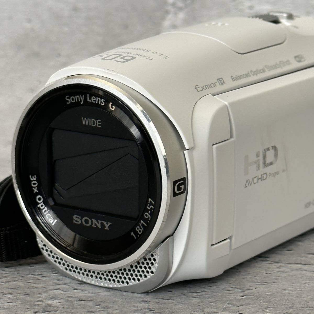 【やや傷や汚れあり】ソニー SONY Handycam HDR-CX670 ホワイト ビデオカメラの落札情報詳細 - ヤフオク落札価格検索 ...