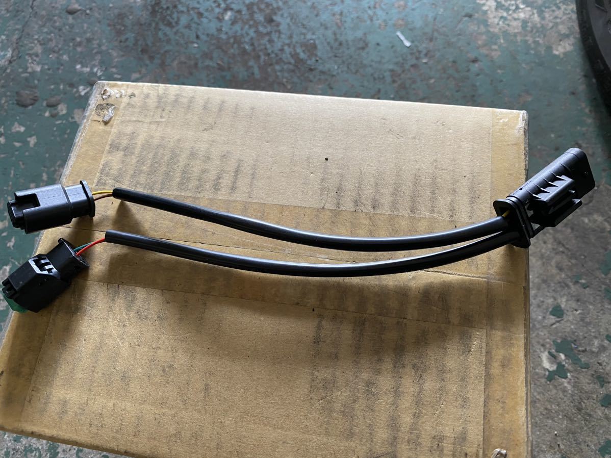 【未使用】☆ R56 ミニクーパー MF16 サーモスタット 変換 ケーブル ハーネス サーモケース 未使用 12517646145 ...