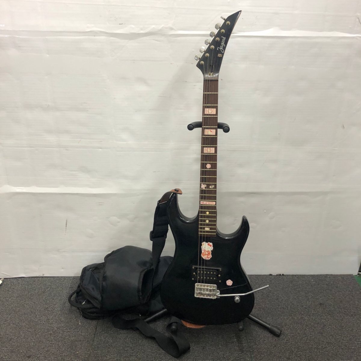 【傷や汚れあり】X567-O43-162 Jagard ジャガード エレキギター 黒系 ブラック ストラトキャスタータイプ/弦楽器 6弦/ソフトケース付/通電OK ⑤の落札情報詳細 ...