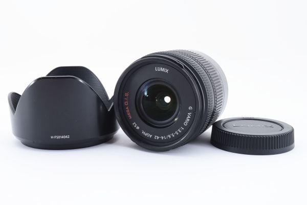 【やや傷や汚れあり】#c819★美品★ Panasonic パナソニック LUMIX G VARIO 14-42mm F3.5-5.6 ...