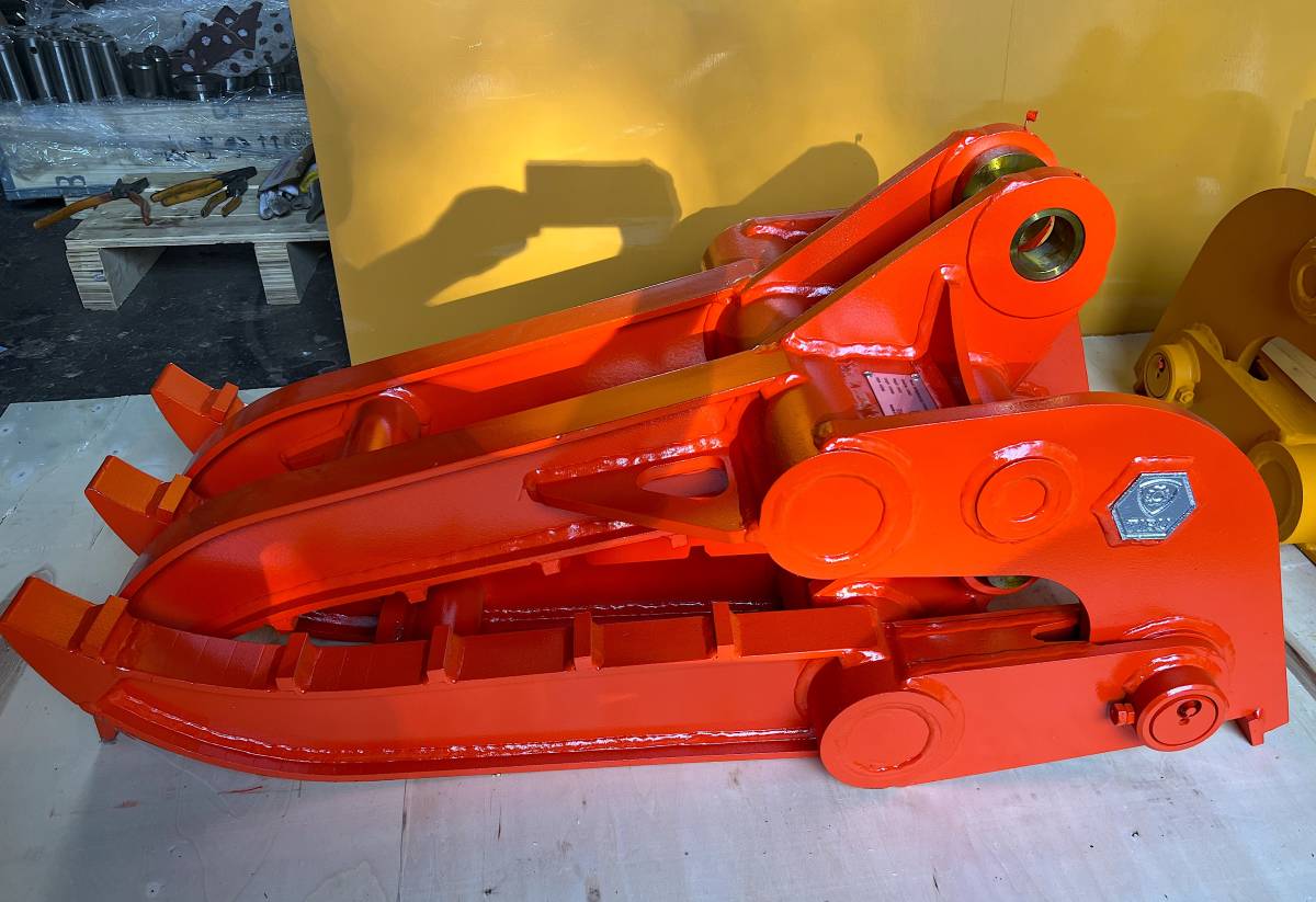 【未使用】機械式フォーク(新品)2点式フォーク*0.2m3クラス*ピン径 45*L=150*クボタ:U40*U50*RX501~RX506 ...