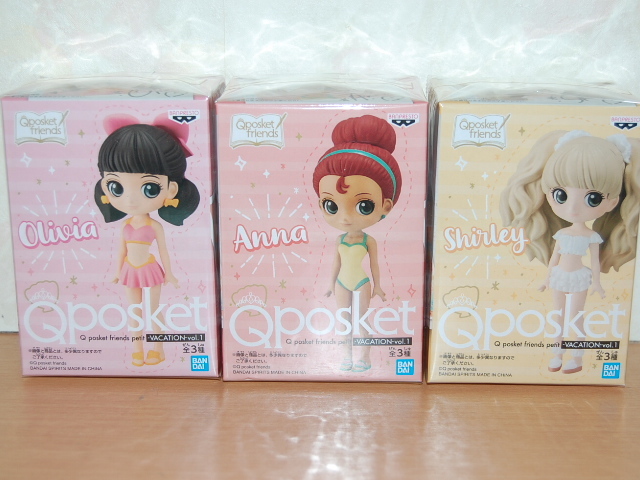 【未使用】Qposket petit★friends VACATION vol.1 全3種セット 新品・未開封 オリビア アンナ シャーリー フィギュアの落札情報詳細 - Yahoo ...