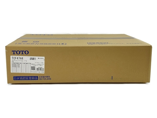 【未使用】toto Tcf4744 Nw1 アプリコット F4a・f4 ホワイト 温水洗浄便座 ウォシュレット 未使用 N8056278の