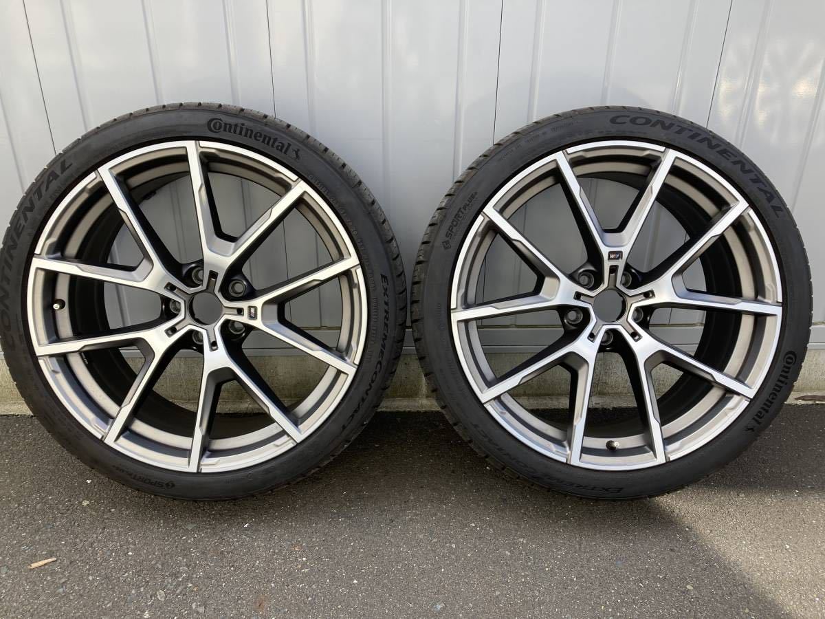 【目立った傷や汚れなし】美品BMW純正G14/G15/G16 8シリーズMライト・アロイ・ホイールYスポーク・スタイリング728Mセリウム・グレーホイールタイヤセットの落札情報詳細 ...