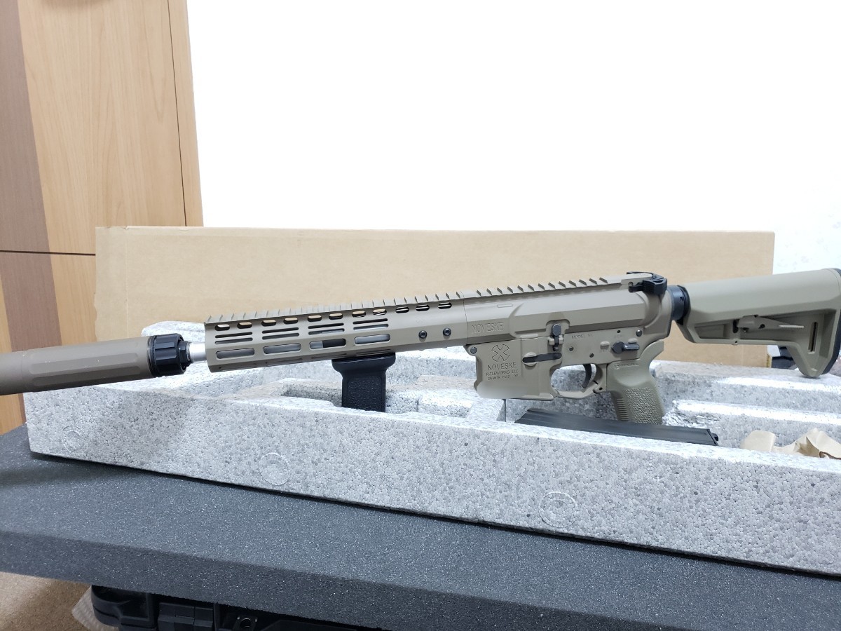 【未使用に近い】実物あり CO2ガスガン IRON AIRSOFT GHK NOVESKE N4 DEVGRU 300BLKカスタム (米軍 ...