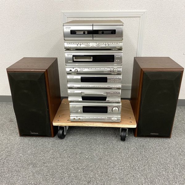 【傷や汚れあり】Z014-H15-1977 SANSUI サンスイ S-5N スピーカー D-7N カセットデッキ MD-7N MD-7N T-7N チューナー CD-7N CDプレーヤー A ...