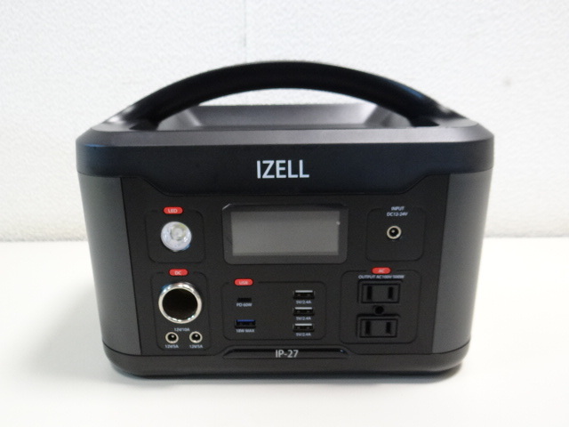 【やや傷や汚れあり】T12694 ポータブル電源 IZELL IP-27 動作未確認 ジャンクの落札情報詳細 - ヤフオク落札価格検索 オークフリー