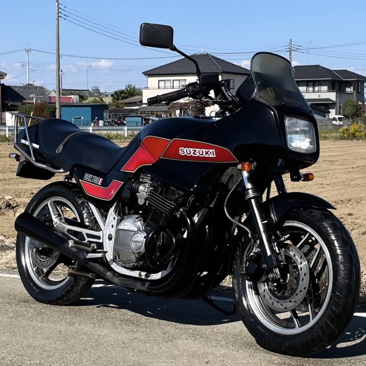 【傷や汚れあり】GSX750E 実動 書類付 GR72A 昭和59年 絶版 超希少 旧車 スズキ 検）GSX CB TX GX FB FC XS CBX FX GS GPZ XJ GP GT ...