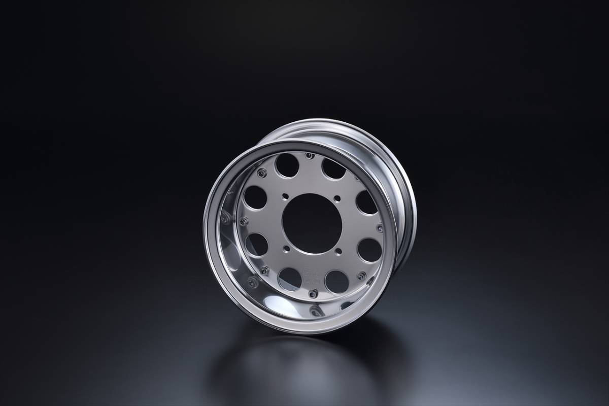 【傷や汚れあり】Gクラフト G-craft(39309)8インチ3.5Jワイドホイール 8穴タイプ 1輪分 シルバー キズ品 ①の落札情報詳細 ...