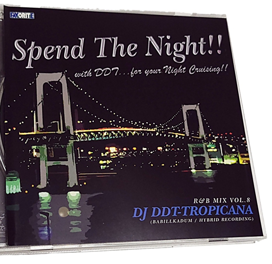 【傷や汚れあり】希少 廃盤 DJ DDT-TROPICANA / SPEND THE NIGHT R＆B MIX CD★HIROKI MURO KIYO KOCO KOMORI HASEBE ...