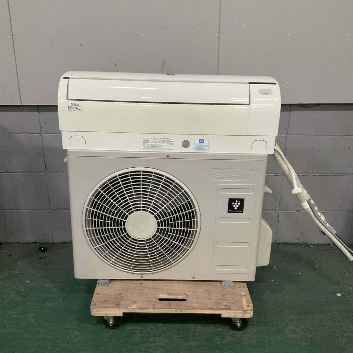 【目立った傷や汚れなし】美品 SHARP AY-G40D-W 14畳 ルームエアコン 中古 高濃度プラズマクラスター 2017年製 4kw 4キロワットの落札情報詳細 - Yahoo ...