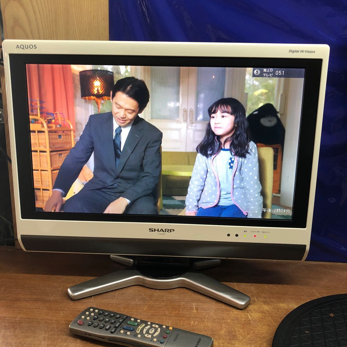 【やや傷や汚れあり】SHARP シャープ 液晶テレビ AQUOS アクオス LC-20D50 2010年製 リモコン付の落札情報詳細 ...