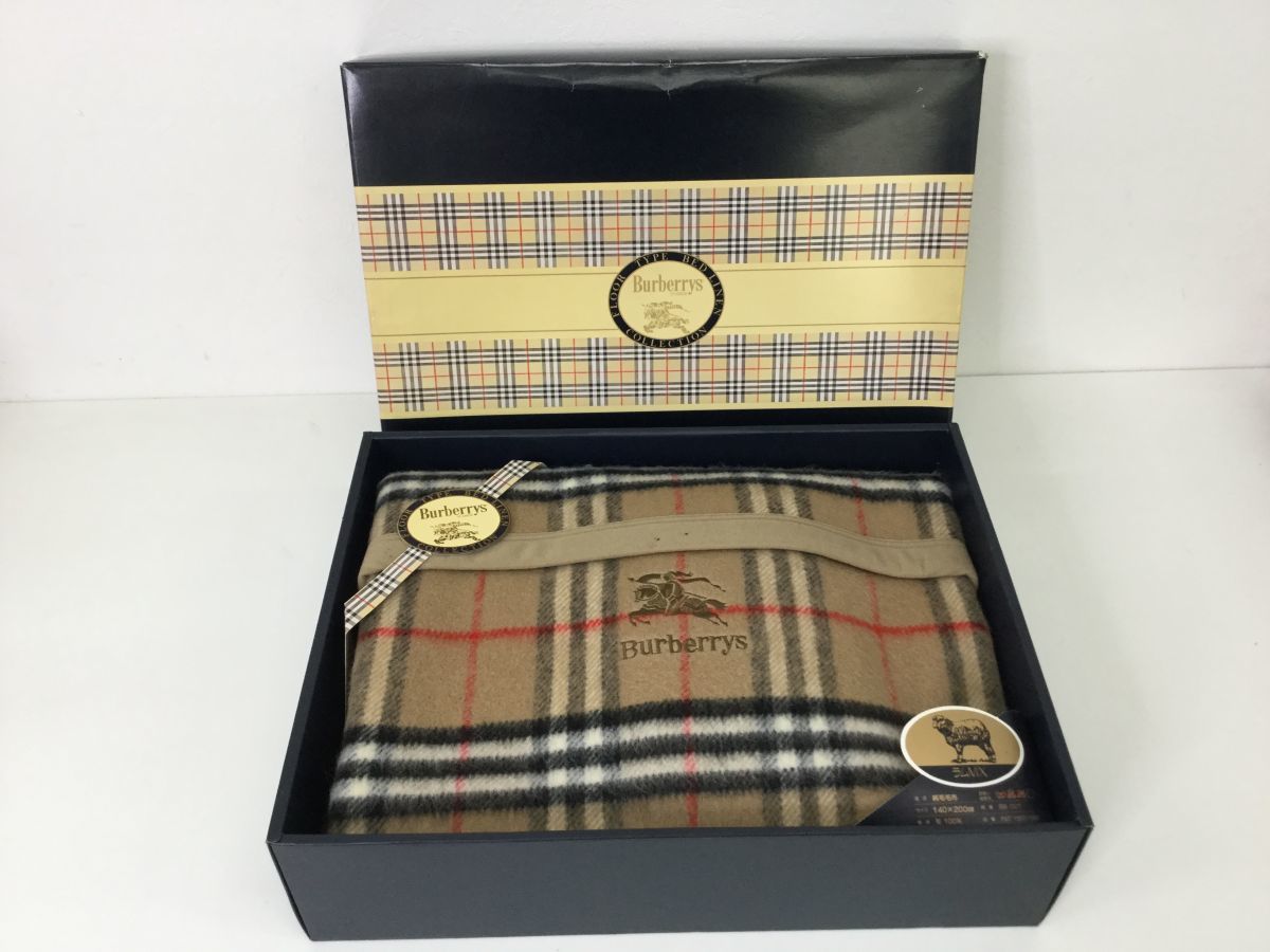 【中古】 営SR572-120 Burberry バーバリー 純毛毛布 140×200cm 寝具の落札情報詳細 - Yahoo!オークション落札価格検索 オークフリー