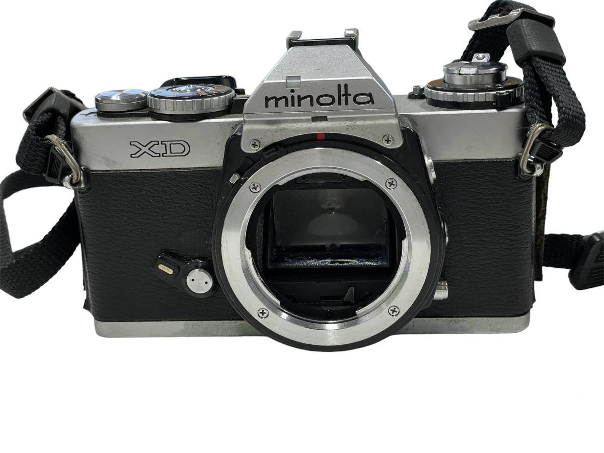 【傷や汚れあり】M-4722 【同梱不可】980円～ 現状品 MINOLTA/ミノルタ XD フィルムカメラ コンパクトカメラ カメラ 動作未 ...