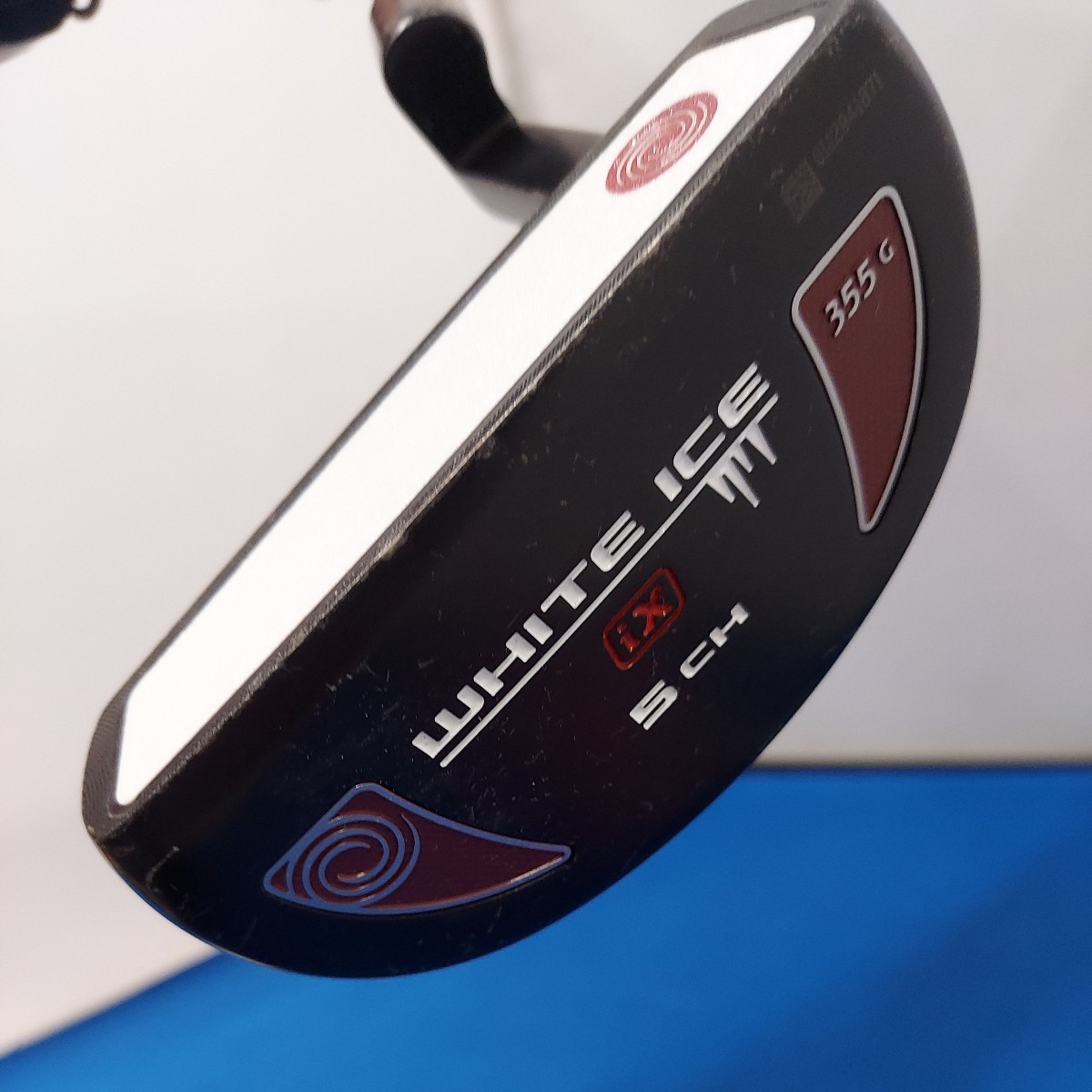 【やや傷や汚れあり】★ODYSSEY/オデッセイ★ゴルフクラブ★WHITE ICE/ホワイトアイス パター★5CH/34インチ/355G ...