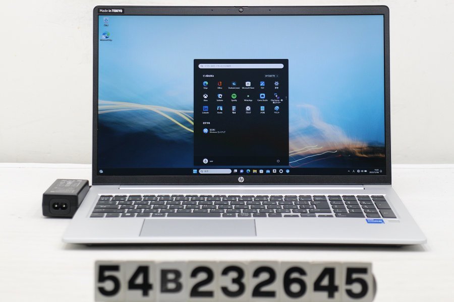 【やや傷や汚れあり】hp ProBook 450 G8 Core i5 1135G7 2.4GHz/16GB/256GB(SSD)/15.6W/FHD(1920x1080)/Win11 ...