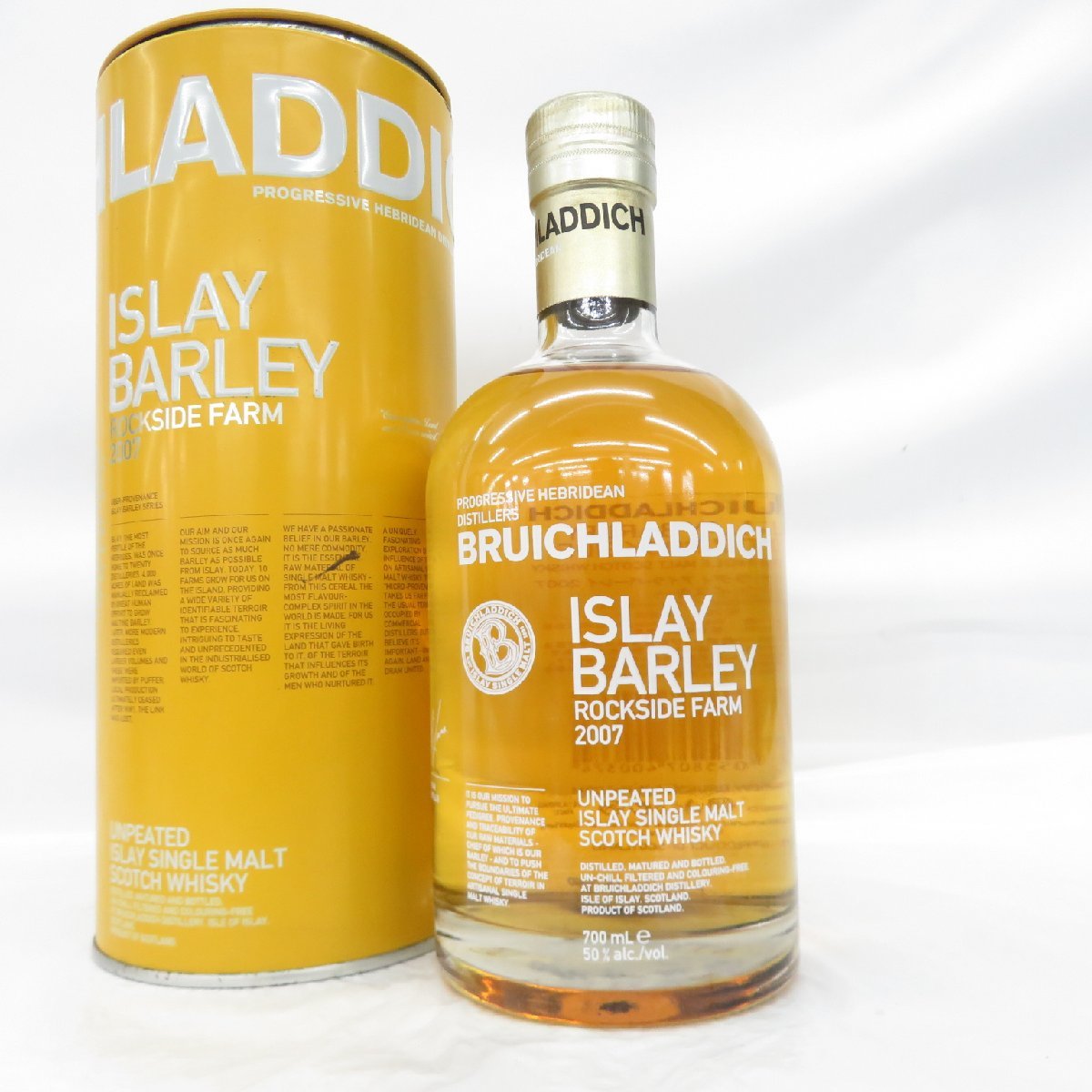 【未使用】【未開栓】 Bruichladdich ブルックラディ アイラ バーレイ 2007 ロックサイドファーム ウイスキー 700ml