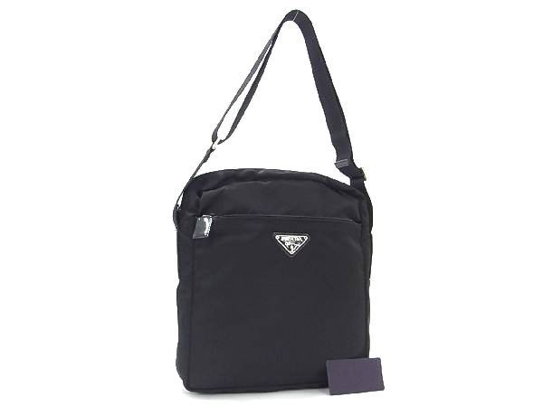 【未使用に近い】 新品同様 PRADA プラダ B7370 テスートナイロン クロスボディ ショルダーバッグ メンズ レディース ブラック系 AT7413の落札情報詳細 - ヤフオク落札価格 ...