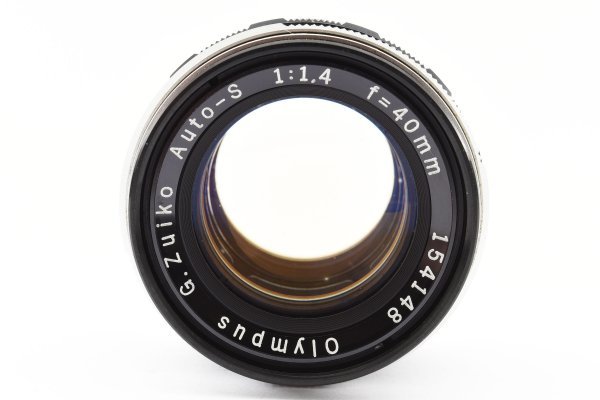 【中古】★美品★ オリンパス OLYMPUS G.ZUIKO AUTO-S 40mm F1.4 #13614の落札情報詳細 - Yahoo ...