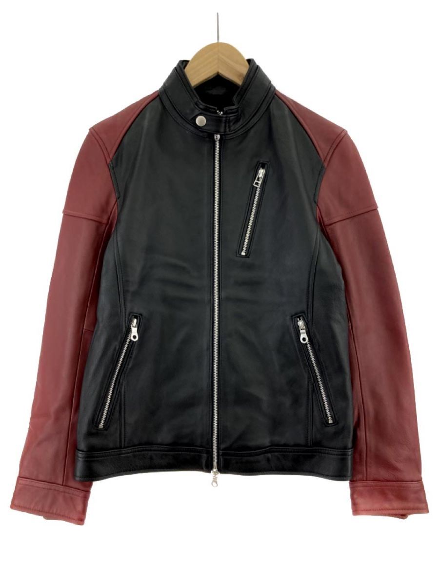 【目立った傷や汚れなし】RATTLE TRAP ラトルトラップ ラムレザー ジャケット sizeS/黒×赤 ☆ eaa9 メンズ ☆ eab5 メンズの落札情報詳細 - ヤフオク落札価格検索 ...