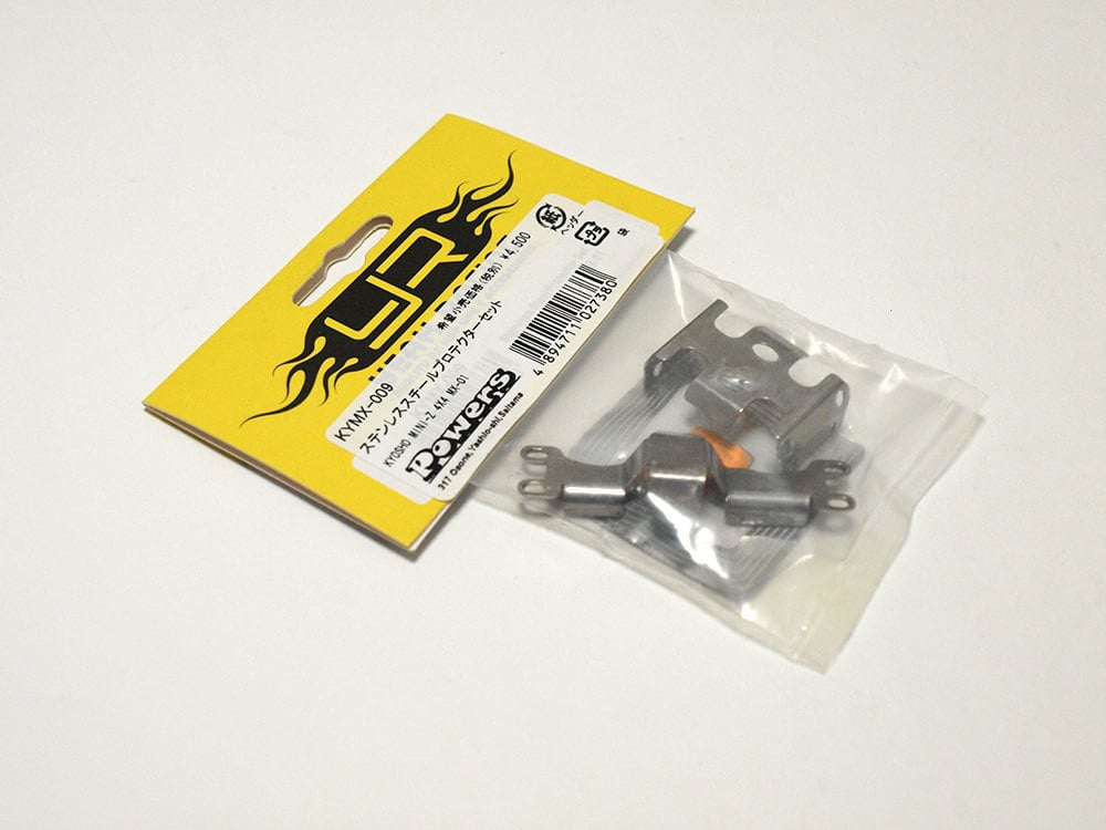【未使用】【M1204】YR KYMX-009 ステンレス スチール プロテクター セット 京商 MINI-Z 4X4 MX-01 新品 ...