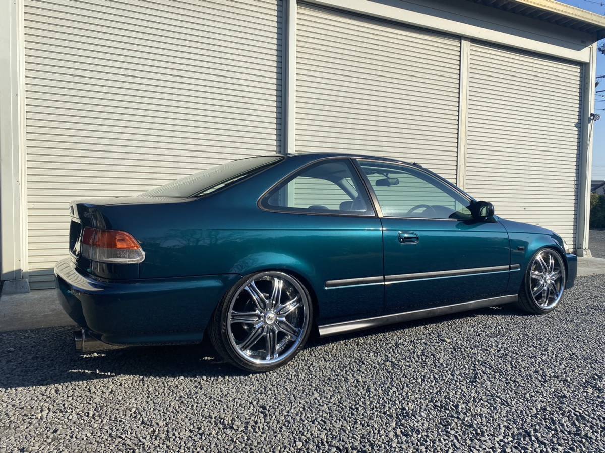 【走行距離 66,462 km】総額92万円 EJ7 シビック クーペ AT 平成9年式 66462km USDM JDM 車高調 の落札情報詳細 - Yahoo!オークション落札価格検索 ...
