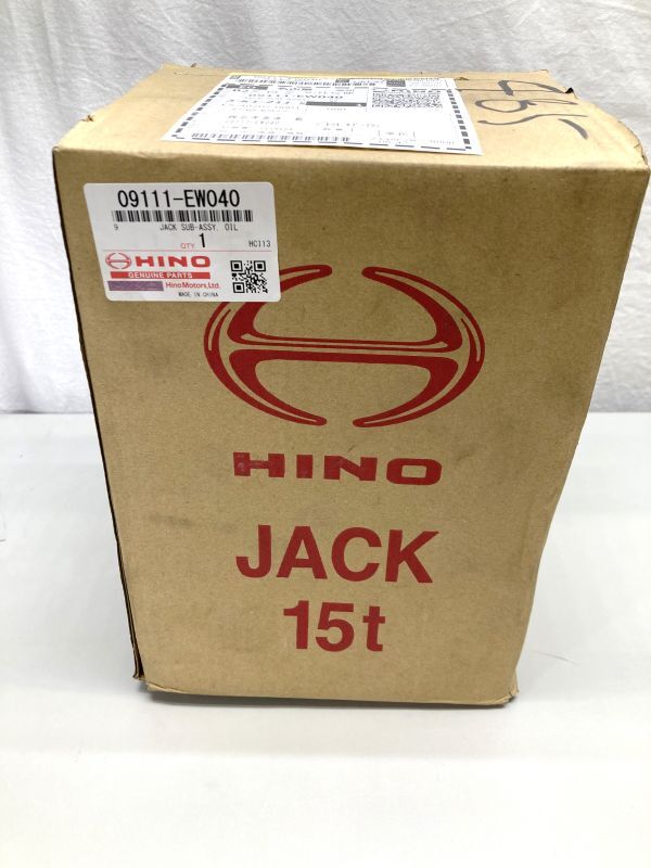 【未使用】16【P669】 新品/未開封 HINO 日野 油圧ジャッキ 15t 15トン 09111-EW040の落札情報詳細 - Yahoo!オークション落札価格検索 オークフリー