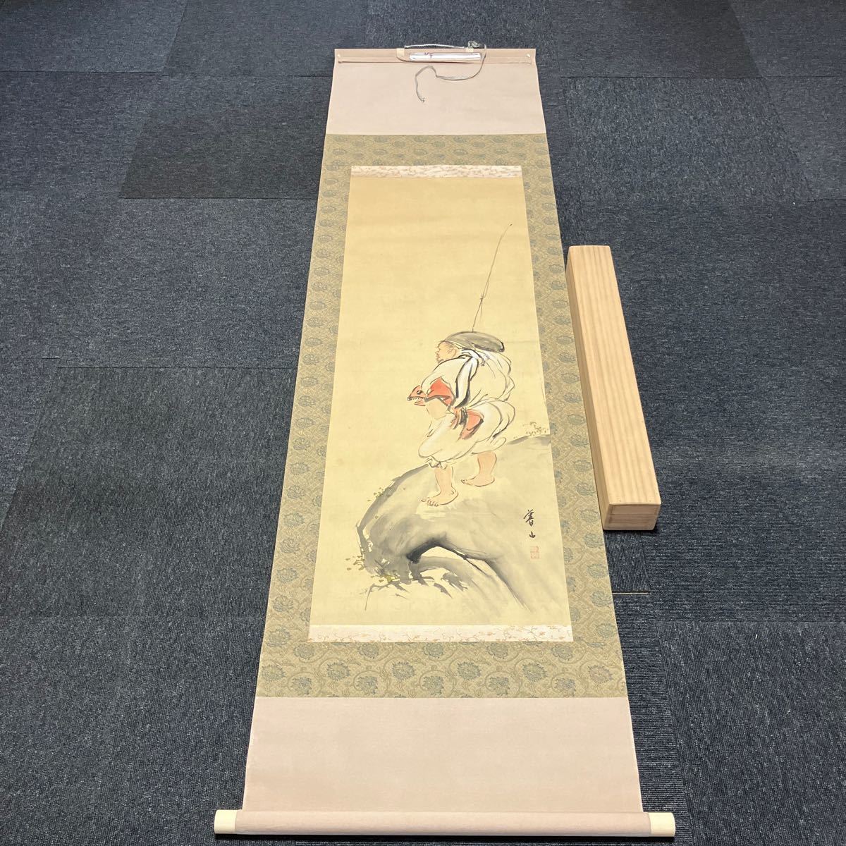 【傷や汚れあり】【模写】掛軸 絹本 共箱 同梱可能 N O.5152の落札情報詳細 - Yahoo!オークション落札価格検索 オークフリー