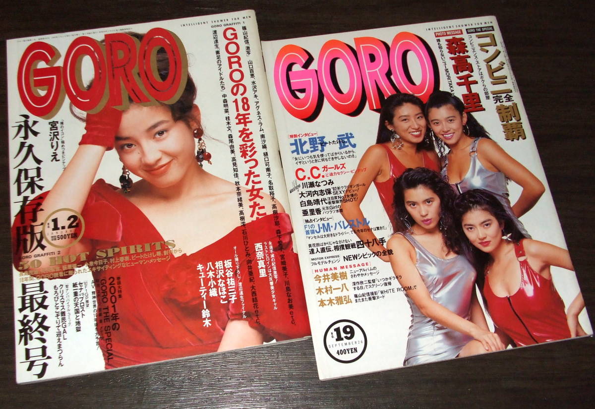【目立った傷や汚れなし】GORO1991-92年最終号 GOROの18年を彩った女たち=アグネスラム/水沢アキ/山口百恵/宮崎美子/樋口可南子/森下愛子/浜田朱里/南沙織/高樹沙耶の落札情報 ...