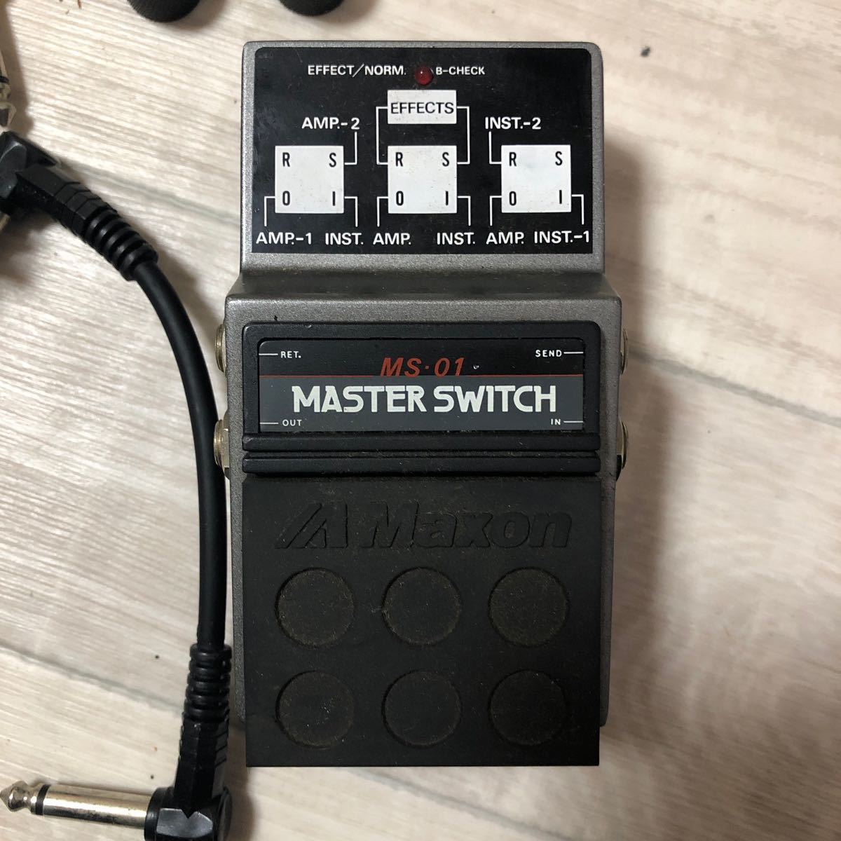 【傷や汚れあり】Maxon MS-01 日本製 Master Switch マスタースイッチの落札情報詳細 - Yahoo!オークション落札価格検索 オークフリー