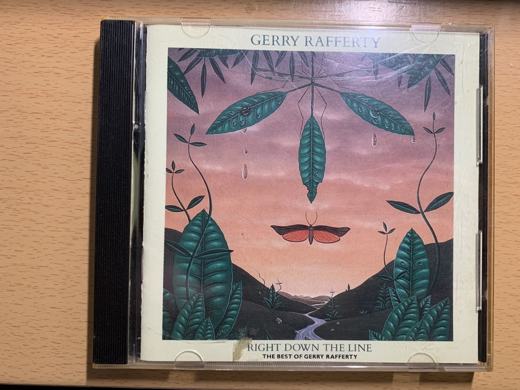 【目立った傷や汚れなし】★☆ Gerry Rafferty 『Right Down The Line : The Best Of Gerry ...