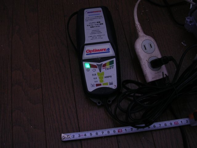【傷や汚れあり】 B-3300 Optimate4 オプティメイト4 TECMATE バッテリー充電器 通電品動作不明 完全JUNKの落札情報 ...