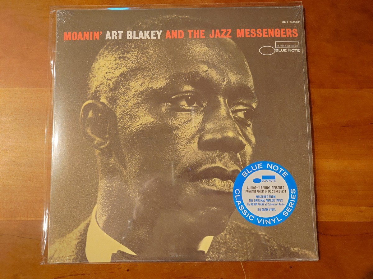 【目立った傷や汚れなし】Blue Note CLASSIC VINYL SERIES 第4弾 Art Blakey / Jazz Messengers Moanin' (180グラム重量盤 ...