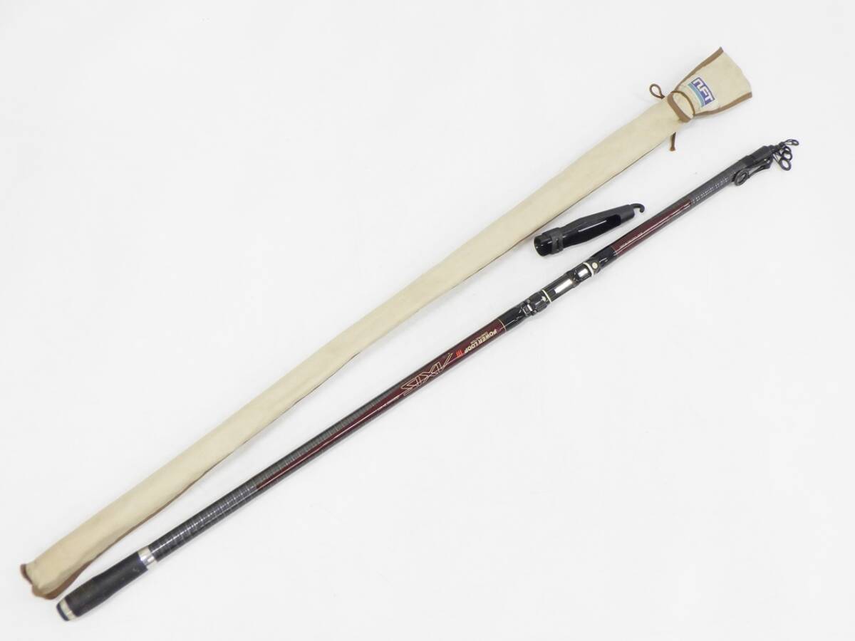 【傷や汚れあり】01 07-590694-06 [Y] NFT POWER LOOP AXIS アクシス 20号 400 釣り竿 投げ竿 ケース付き 釣り フィッシング 札07の落札情報詳細 ...