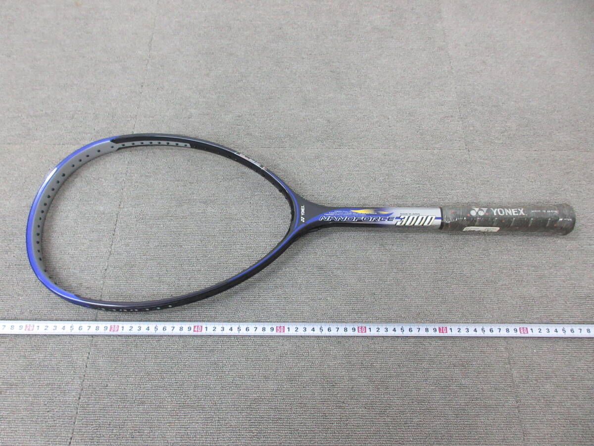 YONEX ヨネックス NANOFORCE 5V ナノフォース UXL1 ガット張替済 軟式 ソフトテニス ラケットの落札情報詳細 - ヤフオク落札価格検索 オークフリー
