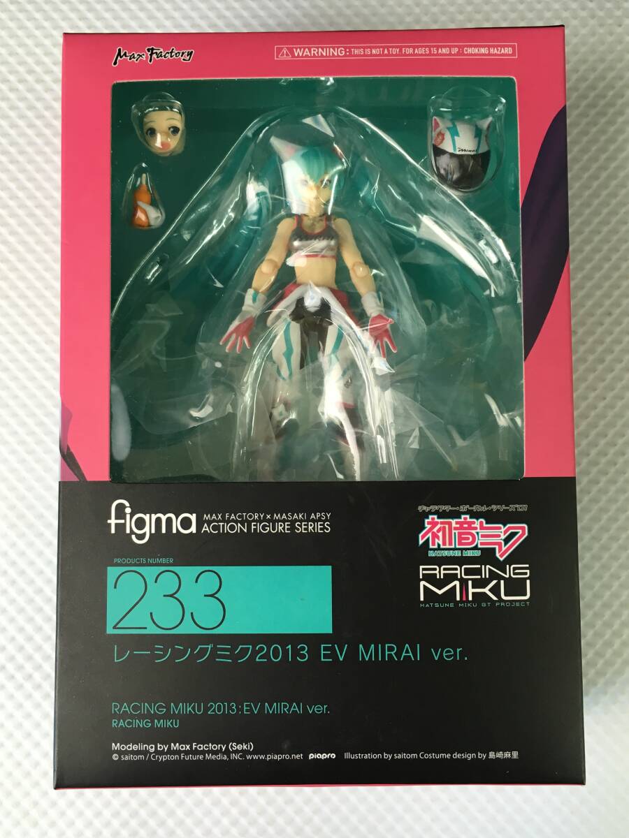 【未使用】okP611* 送料無料 未開封 figma 233 初音ミク レーシングミク 2013 EV MIRAI ver. マックスファクトリー ※外箱傷・汚れ有の落札情報詳細 ...