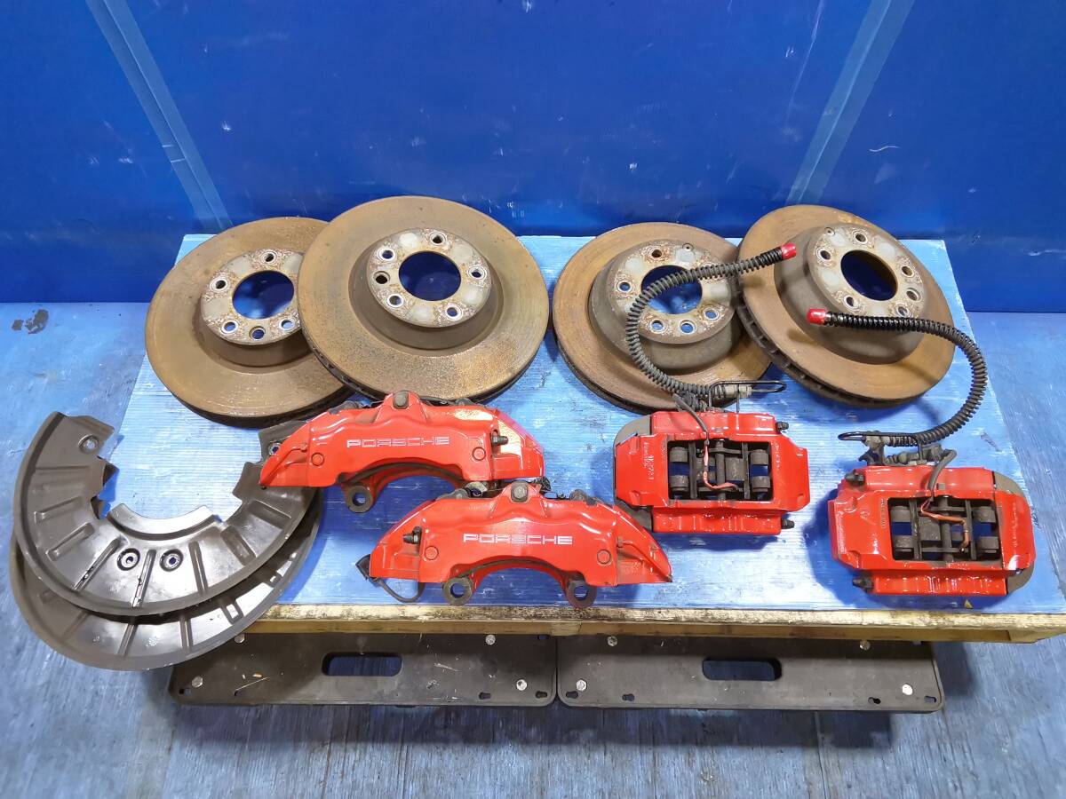 【やや傷や汚れあり】ポルシェ 9PA50A カイエン ターボ キャリパー・ローターセット 1台分 brembo F/ 6POT・R/ 4POT 0313-7の落札情報詳細 - ヤフオク落札価格 ...