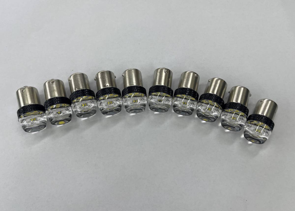 【未使用】24V S25 LED 3030チップ 6w 眩しい光 シングルホワイト 10個セット 8個＋保証2個 新商品 明るいです！ トラック バスの落札情報詳細 - ヤフオク落札価格検索 ...