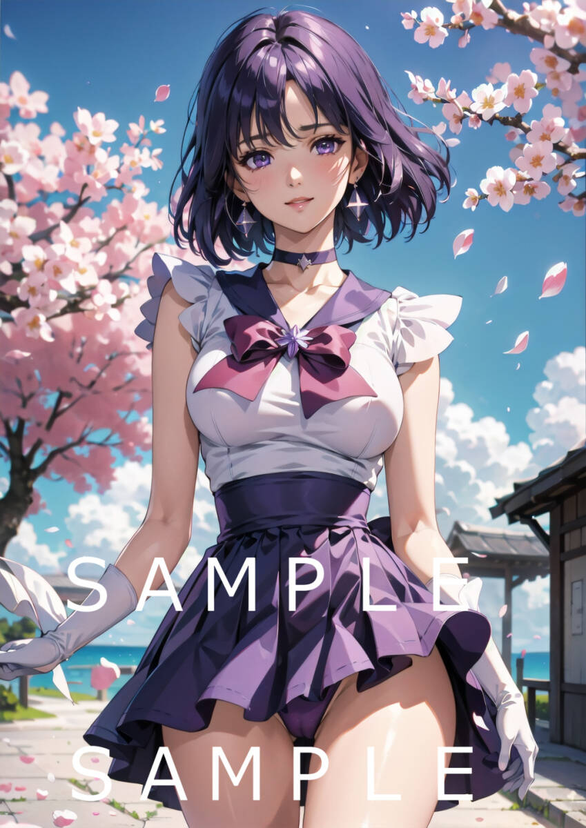 【未使用】(spr-22)セーラーサターン 美少女戦士セーラームーン A4 アート ポスター イラスト 同人 美少女 ファンアート アニメ セクシーの落札情報詳細 - Yahoo!オークション ...